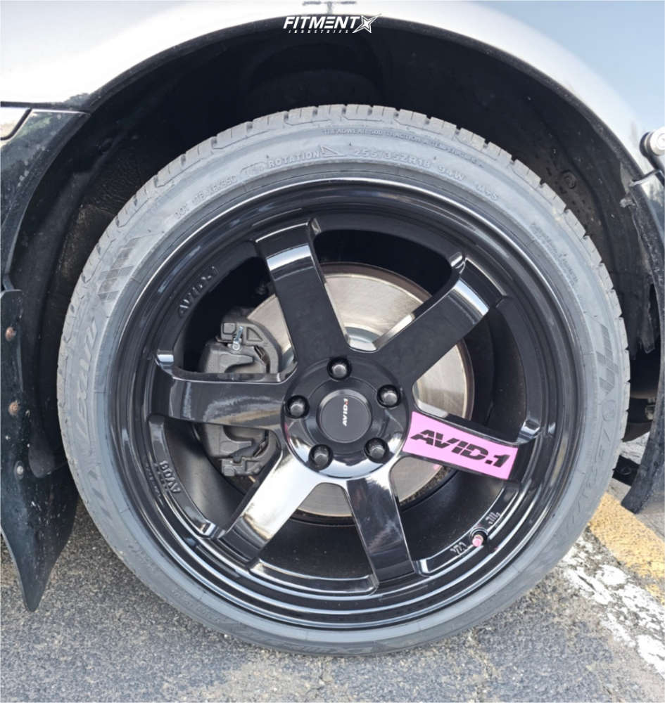 2015 Subaru WRX Premium with 18x9.5 AVID1 AV6 and Lexani 255x35 on ...