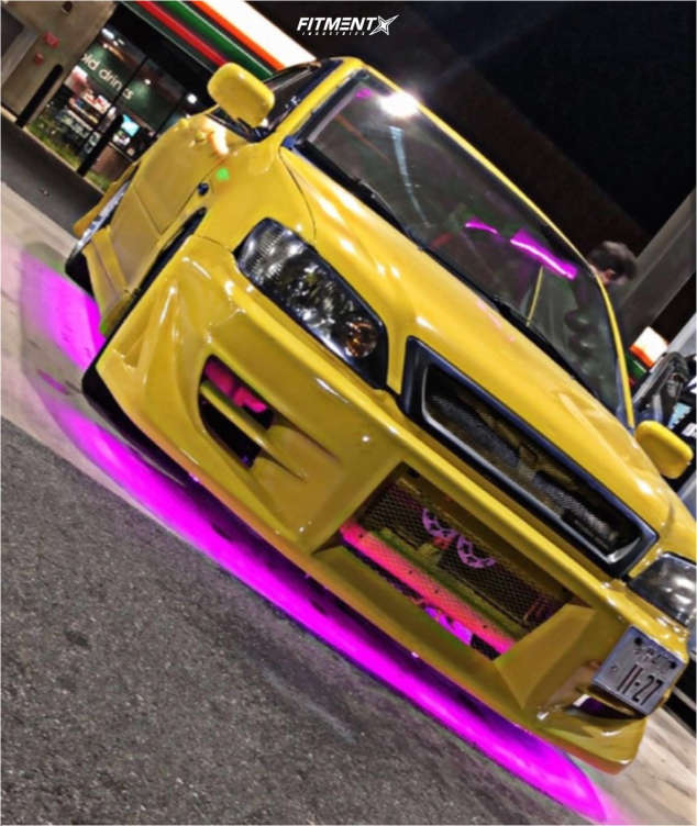 2002 Mitsubishi Lancer OZ Rally with 16x7 Konig Lightning and Toyo ...