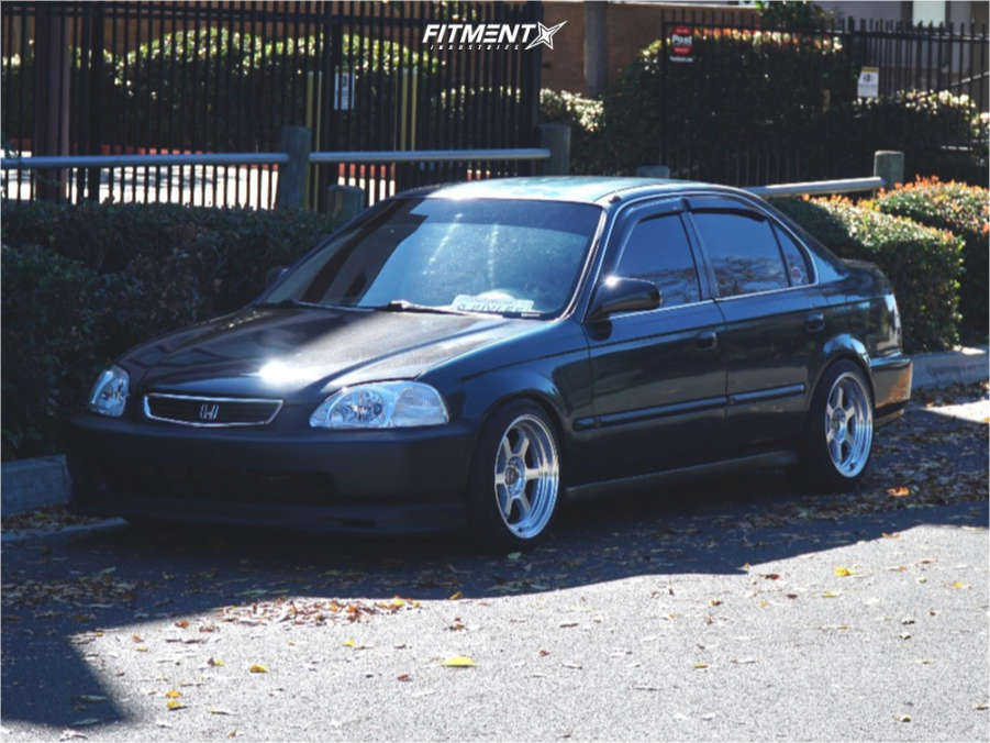 1996 Honda Civic LX with 16x8 MST Time Attack and Hankook 205x45 on ...