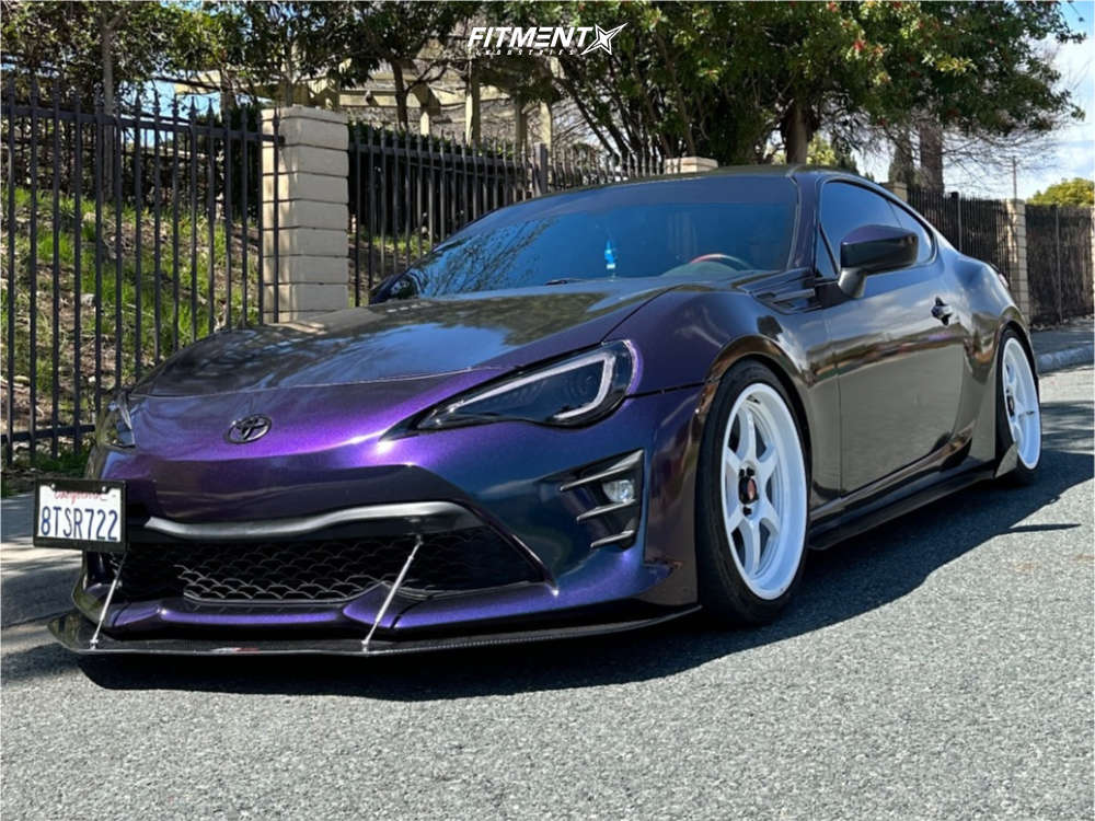 2019 Toyota 86 TRD Special Edition with 18x8.5 Aodhan Ah08 and Barum 225x40 on Lowering Springs ...
