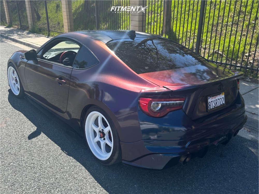 2019 Toyota 86 TRD Special Edition with 18x8.5 Aodhan Ah08 and Barum 225x40 on Lowering Springs ...