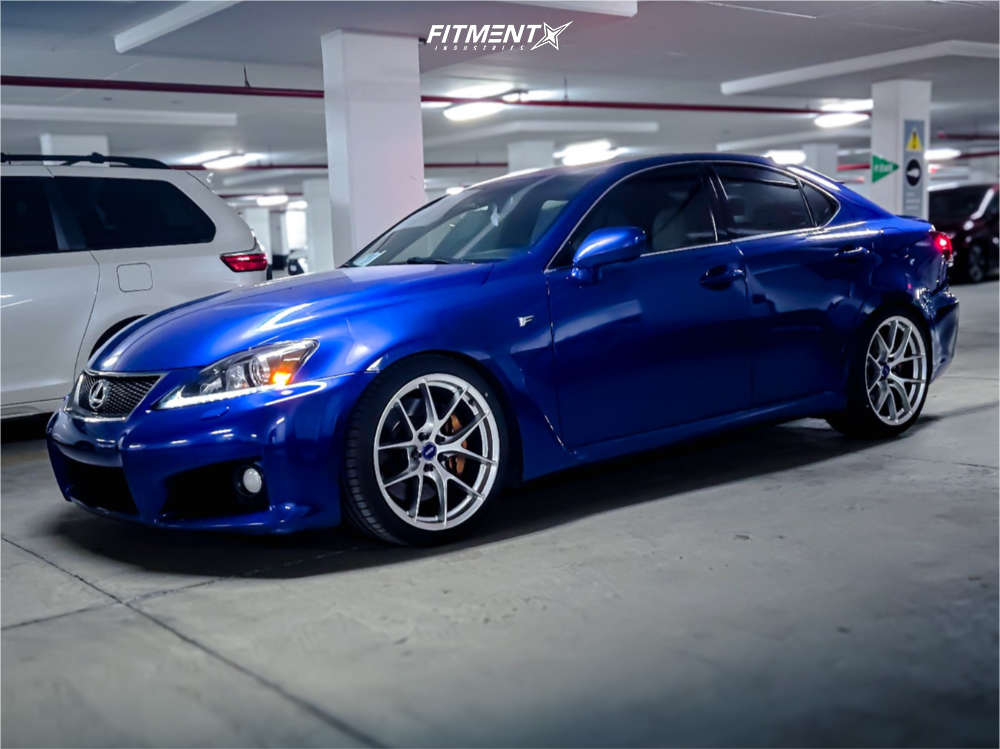 2008 Lexus IS F Base with 19x9.5 ESR Rf2 and Falken 255x35 on Coilovers ...