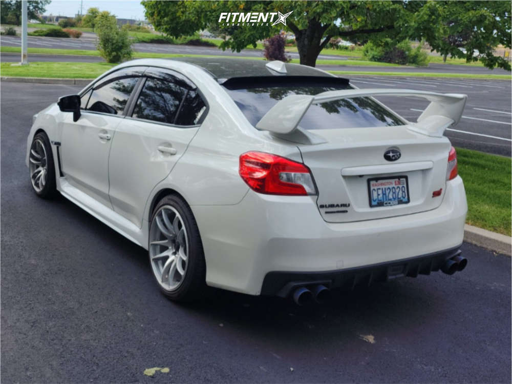 2015 Subaru WRX STI Limited with 18x9.5 Vors Tr4 and Lexani 235x40 on Stock Suspension | 2944339 ...