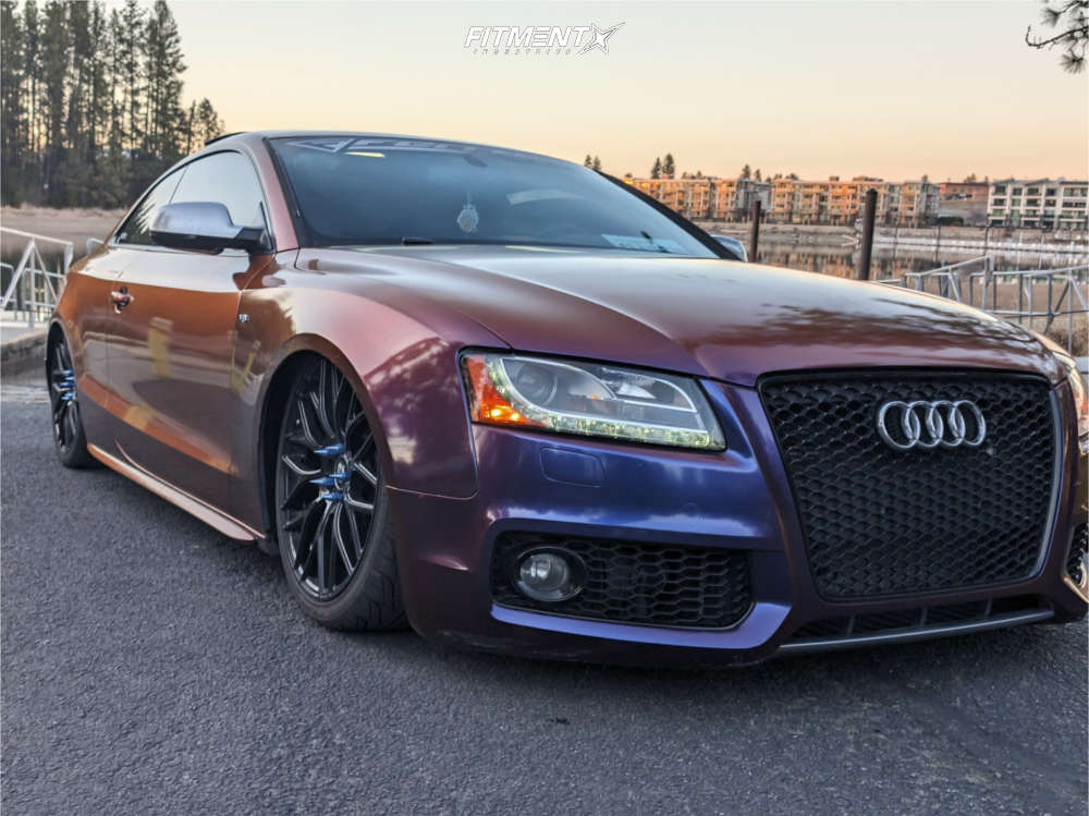 2011 Audi S5 Base with 20x8.5 Touren Tr76 and Lexani 245x35 on Air ...