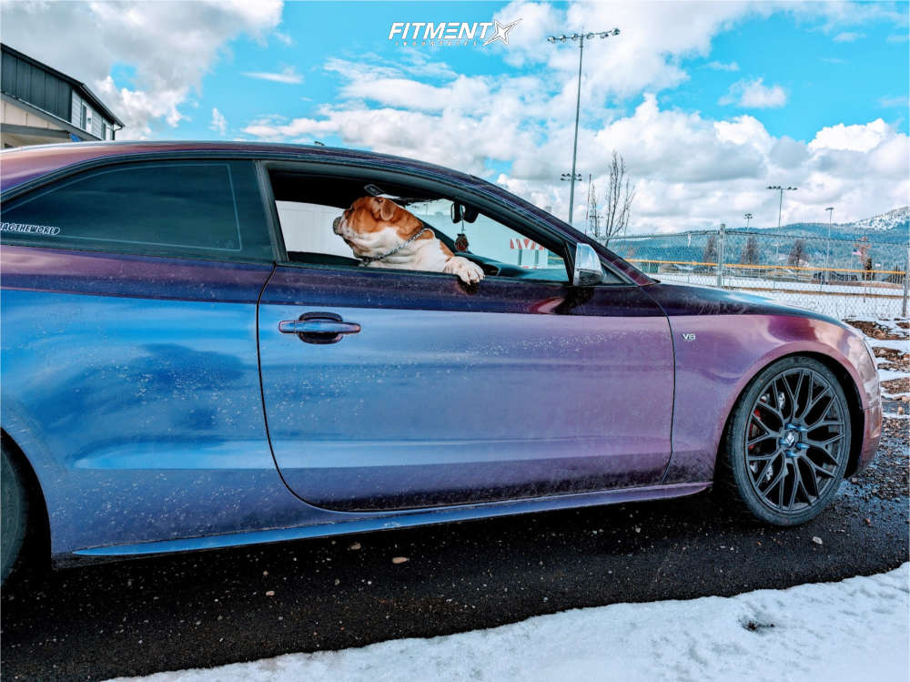 2011 Audi S5 Base with 20x8.5 Touren Tr76 and Lexani 245x35 on Air ...