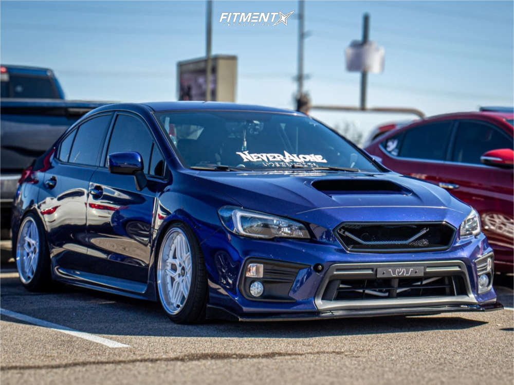2019 Subaru WRX Premium with 18x9.5 ESR Cs15 and Ironman 225x40 on ...