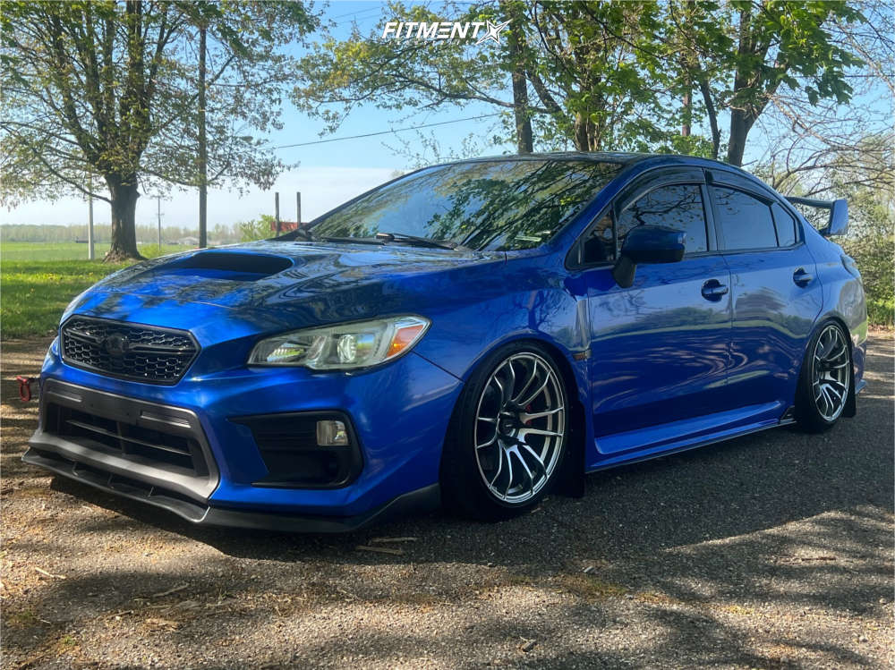 2018 Subaru WRX Base with 18x9.5 AVID1 Av20 and Bridgestone 225x40 on Air Suspension | 2945854 ...