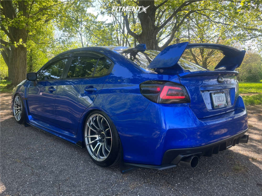 2018 Subaru WRX Base with 18x9.5 AVID1 Av20 and Bridgestone 225x40 on ...