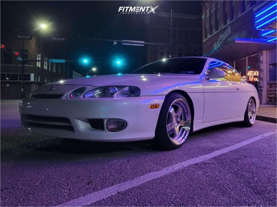 1998 Lexus SC400 Base with 18x9.5 Aodhan Ah03 and Continental 225x40 on ...