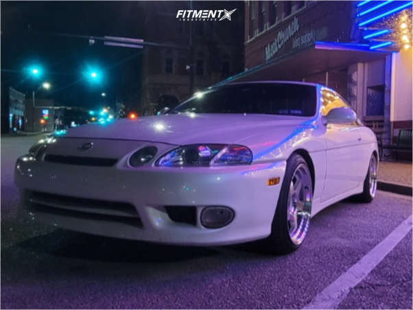 1998 Lexus SC400 Base with 18x9.5 Aodhan Ah03 and Continental 225x40 on ...