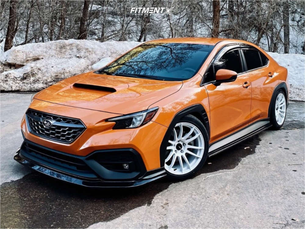 2022 Subaru WRX Premium with 18x9.5 AVID1 Av20 and Vercelli 255x40 on ...