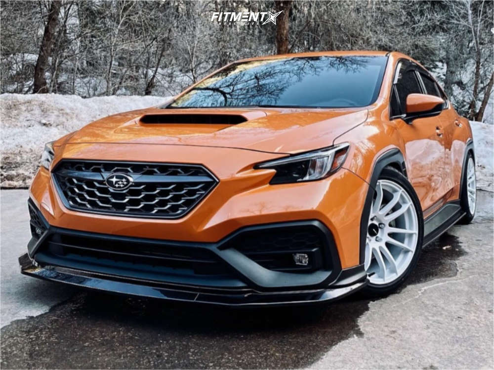 2022 Subaru WRX Premium with 18x9.5 AVID1 Av20 and Vercelli 255x40 on Lowering Springs | 2946137 ...