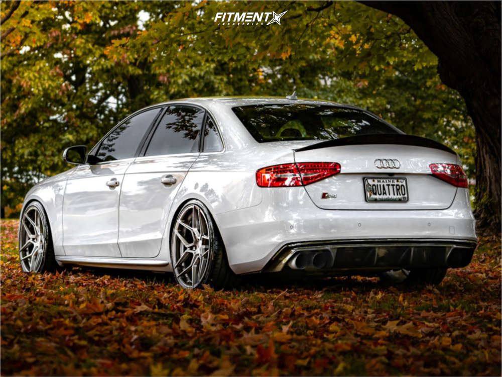 2016 Audi S4 Premium Plus with 20x10 Rohana Rfx11 and Hankook 275x30 on ...