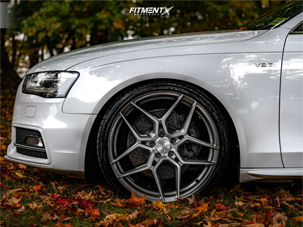 2016 Audi S4 Premium Plus with 20x10 Rohana Rfx11 and Hankook 275x30 on ...