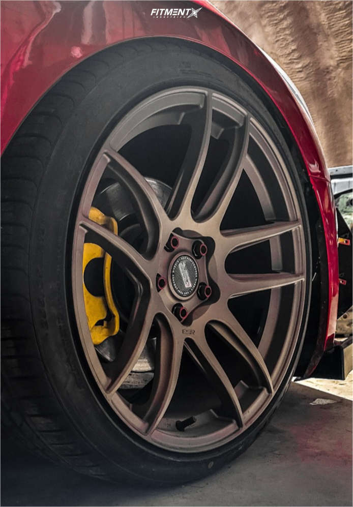 2013 Hyundai Genesis Coupe 2.0T Premium with 19x9.5 ESR Cs8 and Nexen ...