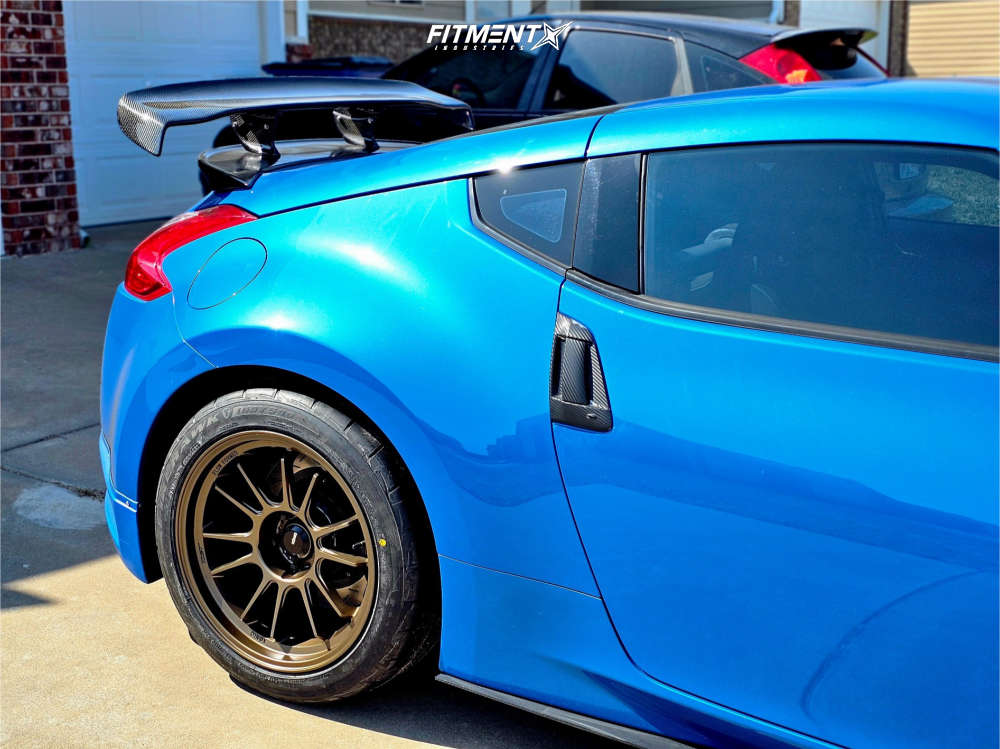 2012 Nissan 370Z Base with 18x10.5 Konig Hypergram and Firestone 275x40 ...