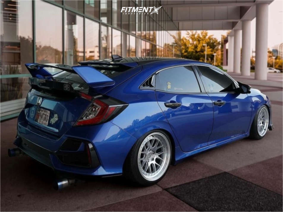 2020 Honda Civic EX-L with 18x9.5 Aodhan Ds06 and Ironman 235x40 on Coilovers | 2949902 ...