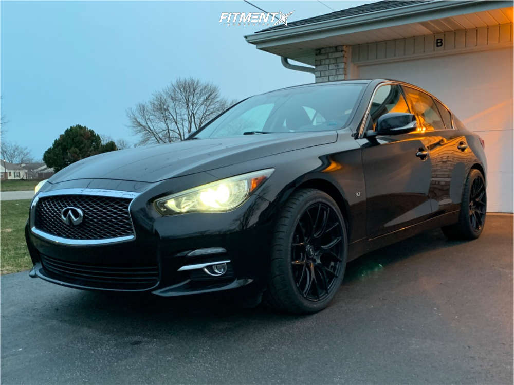 2014 INFINITI Q50 Base with 19x9.5 SVE Drift and Michelin 295x35 on ...