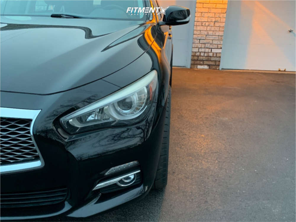 2014 INFINITI Q50 Base with 19x9.5 SVE Drift and Michelin 295x35 on ...