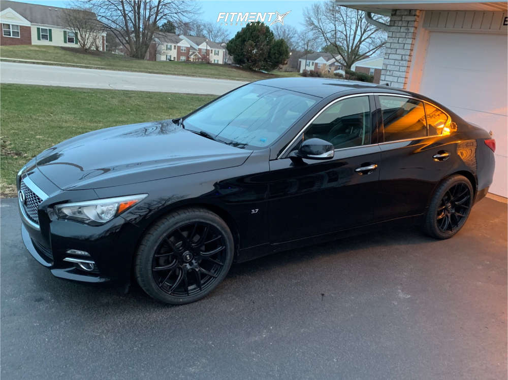 2014 INFINITI Q50 Base with 19x9.5 SVE Drift and Michelin 295x35 on ...
