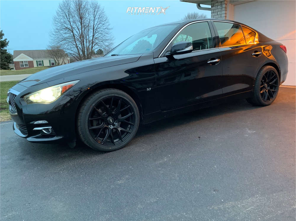 2014 INFINITI Q50 Base with 19x9.5 SVE Drift and Michelin 295x35 on ...