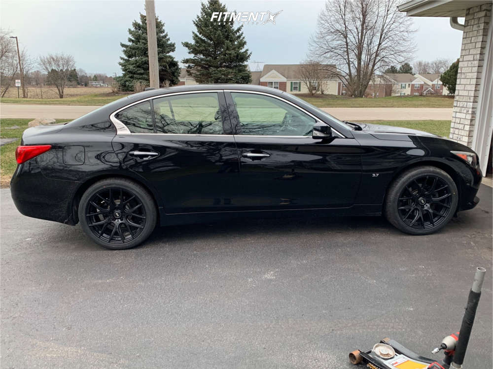 2014 INFINITI Q50 Base with 19x9.5 SVE Drift and Michelin 295x35 on ...