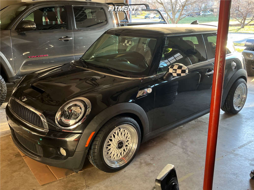 2010 Mini Cooper S with 16x8 JNC Jnc004 and Nitto 205x45 on Coilovers ...
