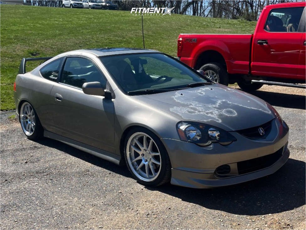 2003 Acura RSX Type-S with 18x8.5 Aodhan Ds02 and Nitto 225x40 on Coilovers | 2951147 | Fitment ...