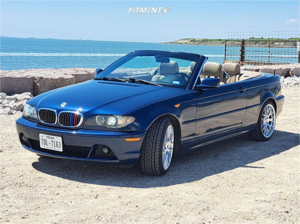 2004 BMW 330Ci Base with 18x8.5 Avant Garde M359 and Continental 225x45 ...