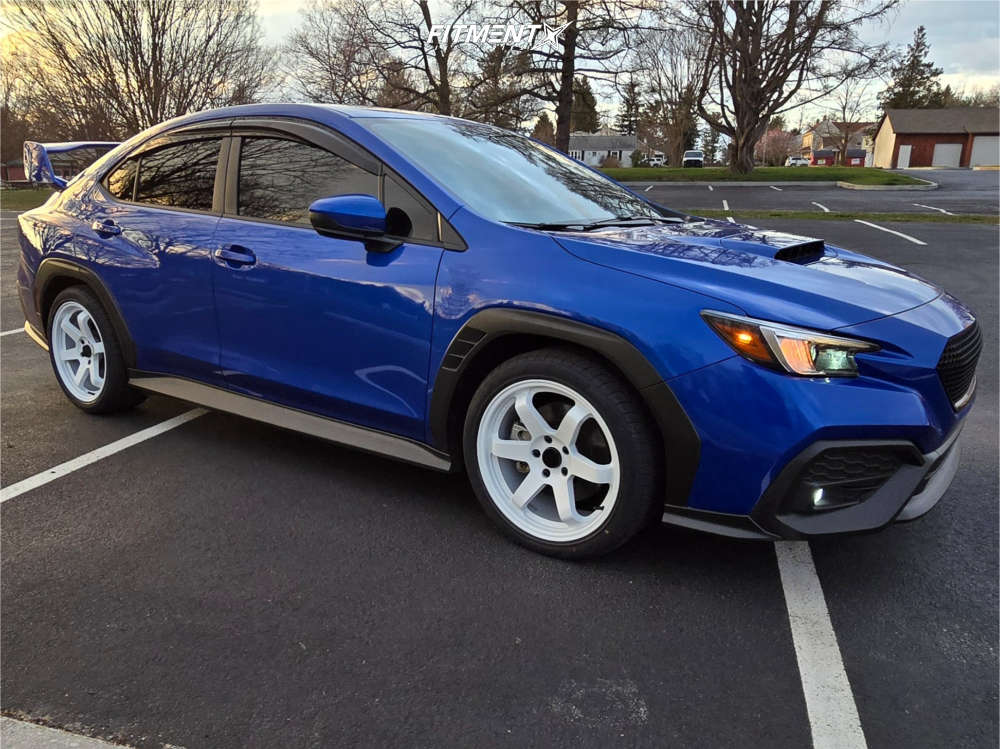 2022 Subaru WRX Premium with 18x8.5 AVID1 Av6 and Vercelli 245x45 on Stock Suspension | 2952686 ...