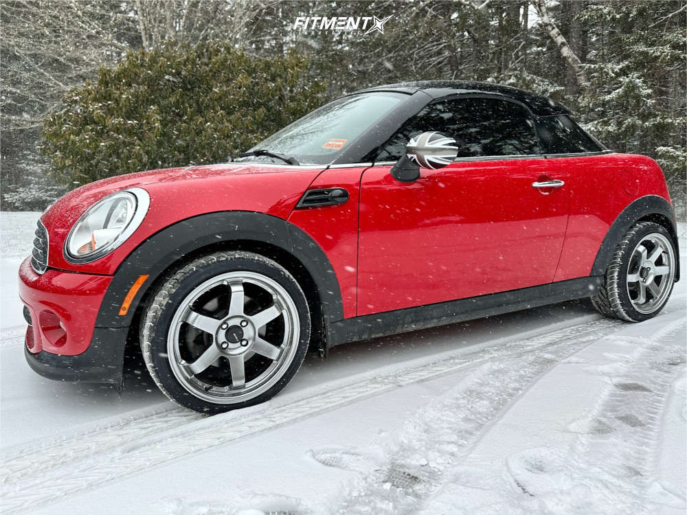 2014 Mini Cooper Coupe with 17x8 AVID1 Av6 and Nitto 205x40 on Stock ...
