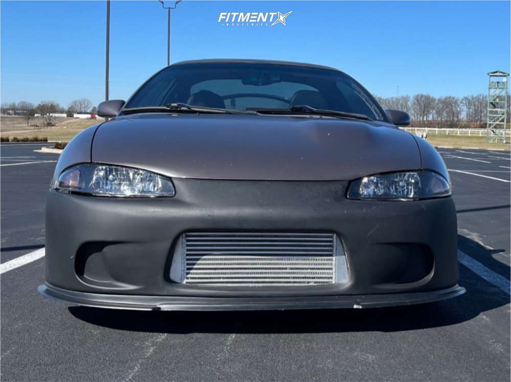 1998 Mitsubishi Eclipse GSX with 17x8 Enkei T6s and Yokohama 225x45 on ...