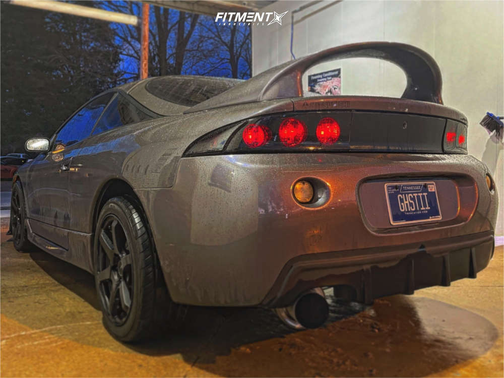 1998 Mitsubishi Eclipse GSX with 17x8 Enkei T6s and Yokohama 225x45 on ...