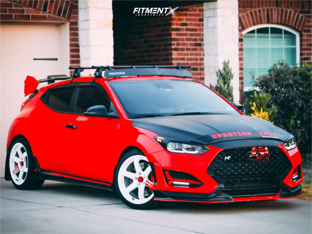 2022 Hyundai Veloster N Base with 18x8.5 AVID1 Av6 and Falken 225x40 on ...