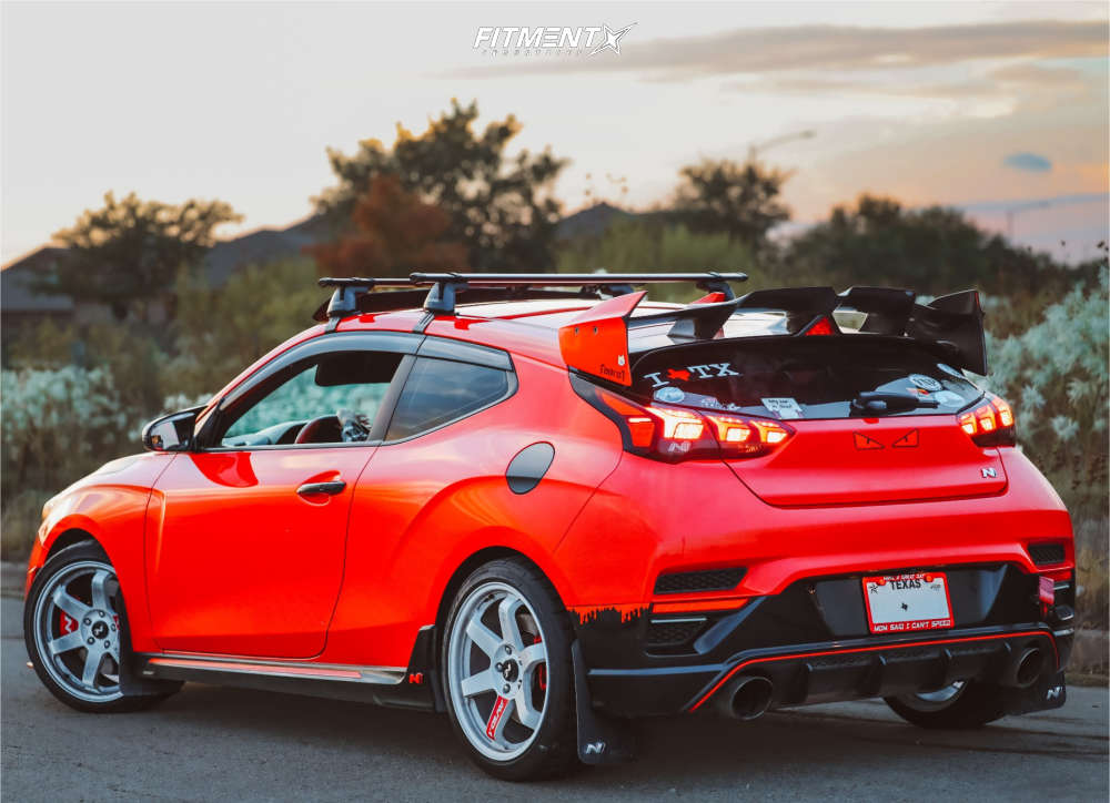 2022 Hyundai Veloster N Base with 18x8.5 AVID1 Av6 and Falken 225x40 on ...