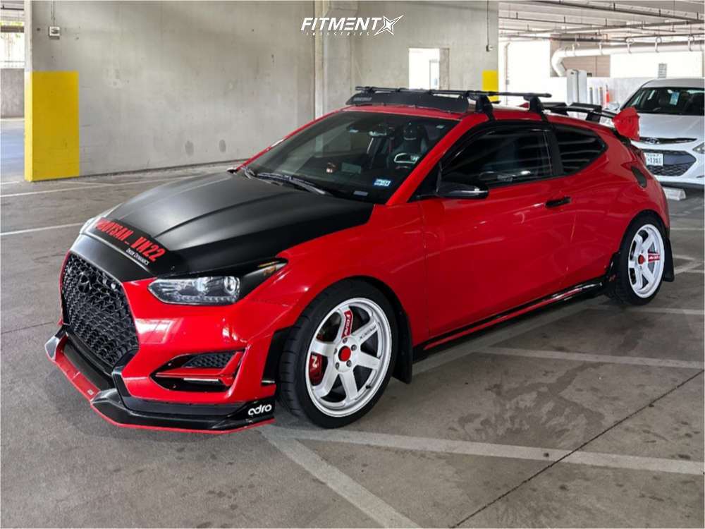 2022 Hyundai Veloster N Base with 18x8.5 AVID1 Av6 and Falken 225x40 on ...