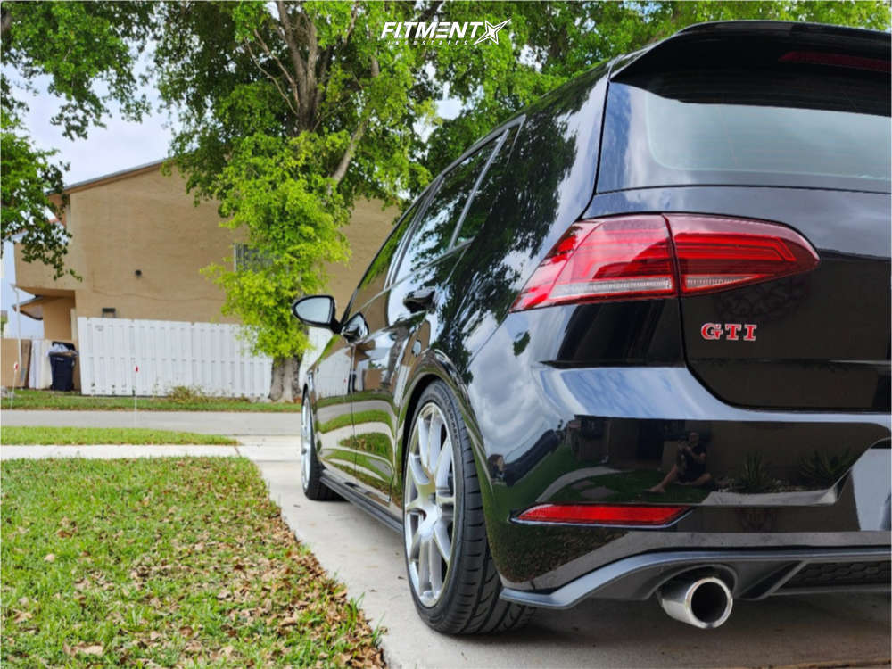 2021 Volkswagen GTI S with 18x8 Revo Wheels Rf018 and General 225x40 on ...