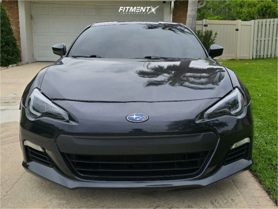 2013 Subaru BRZ Limited with 18x9.5 Aodhan Ds02 and Summit 235x40 on Lowering Springs | 2955103 ...