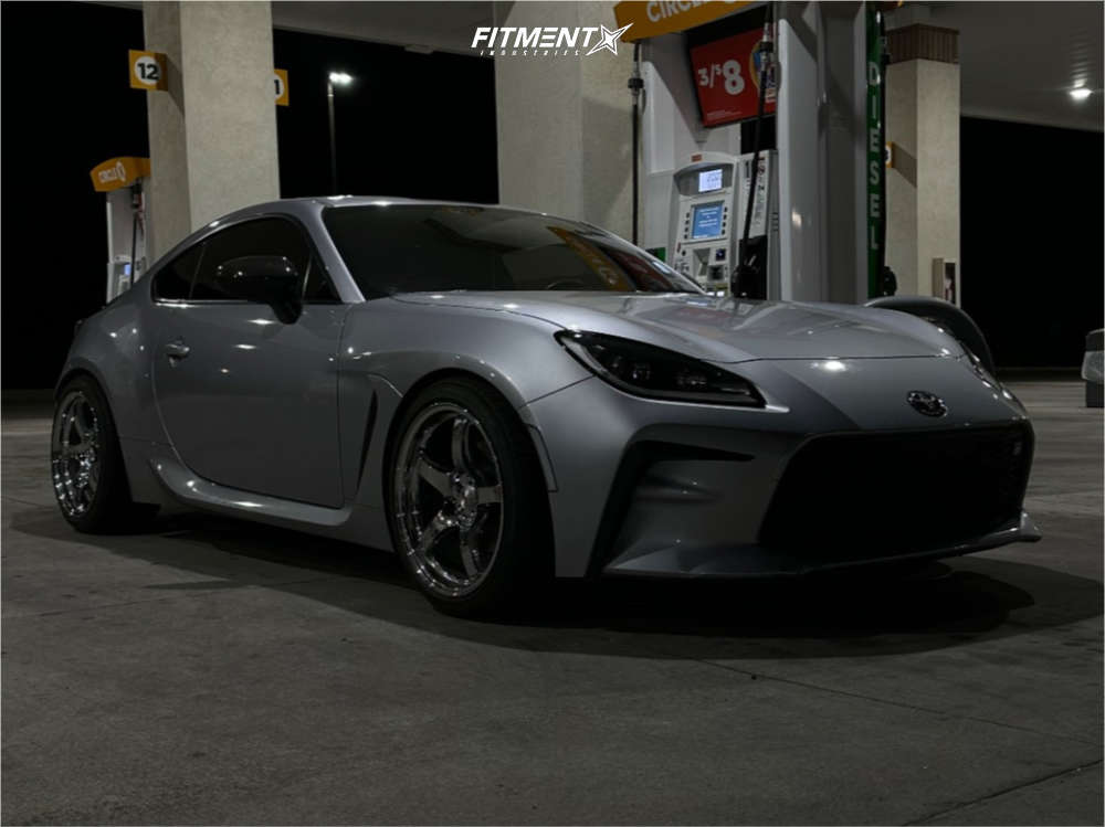 2023 Toyota GR86 Base with 18x9.5 Gram Lights 57cr and Michelin 245x35 on Coilovers | 2955265 ...