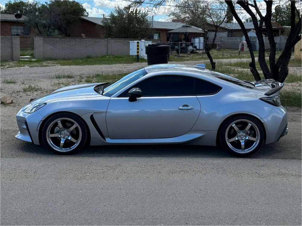 2023 Toyota GR86 Base with 18x9.5 Gram Lights 57cr and Michelin 245x35 on Coilovers | 2955265 ...