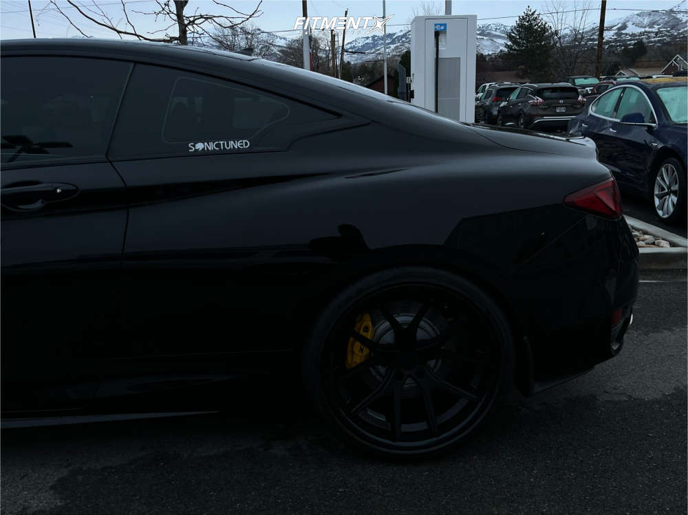 2019 INFINITI Q60 Luxe with 20x10.5 Ferrada Fr2 and Goodyear 285x30 on Coilovers | 2956556 ...