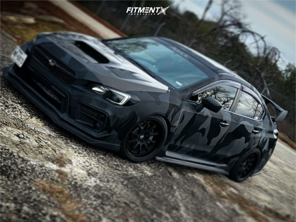 2018 Subaru WRX Premium with 18x9.5 ESR Cs12 and Lexani 255x35 on ...