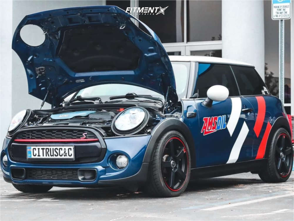 2015 Mini Cooper S with 18x8 Motegi Mr116 and Fullrun 225x40 on ...