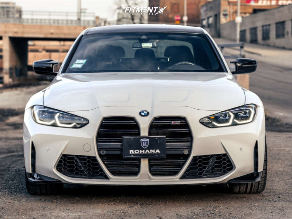 2024 BMW M3 Competition with 20x10 Rohana Rfx11 and Pirelli 275x30 on ...