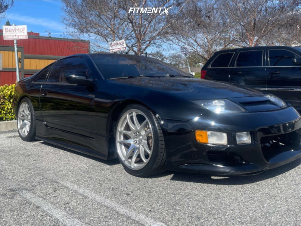 1990 Nissan 300ZX Base with 18x9.5 ESR Sr08 and Hankook 245x35 on ...