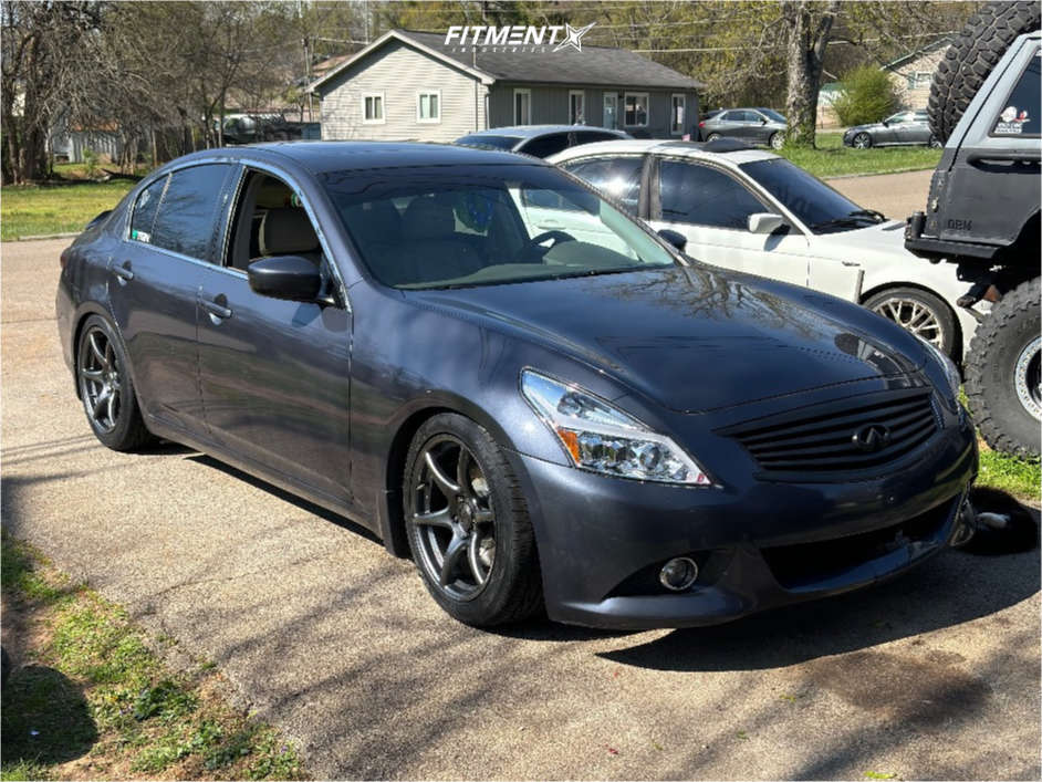 2011 INFINITI G37 Journey with 18x9 Kansei Tandem and Toyo Tires 245x45 ...