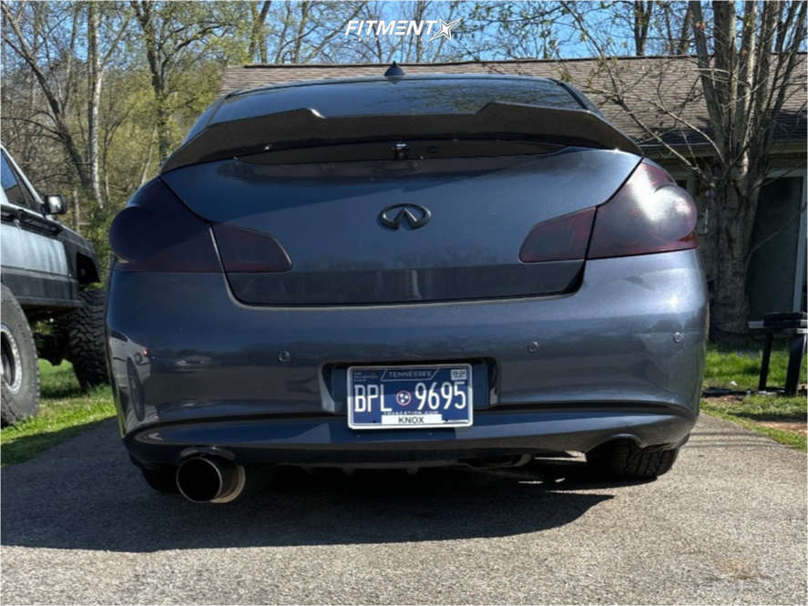 2011 INFINITI G37 Journey with 18x9 Kansei Tandem and Toyo Tires 245x45 ...