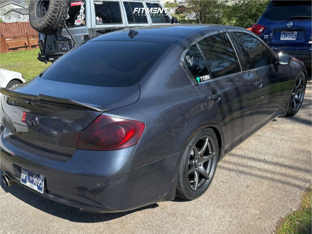2011 INFINITI G37 Journey with 18x9 Kansei Tandem and Toyo Tires 245x45 ...