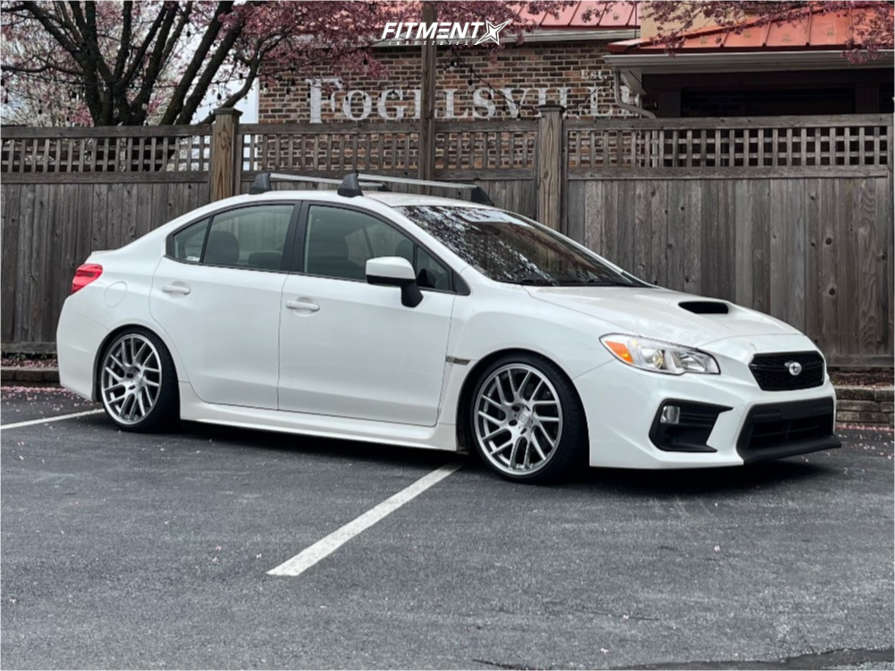 2018 Subaru WRX Base with 18x8.5 Anovia Elder and Lexani 215x35 on ...