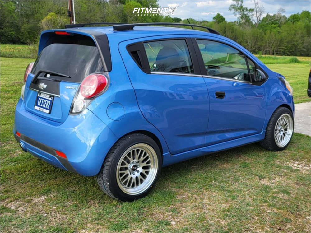2013 Chevrolet Spark LT with 16x8 XXR 531 and Nitto 205x45 on Stock ...